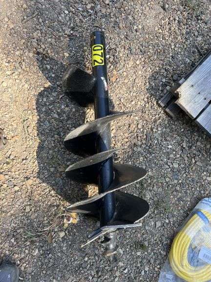 12” auger - Nutt Auction