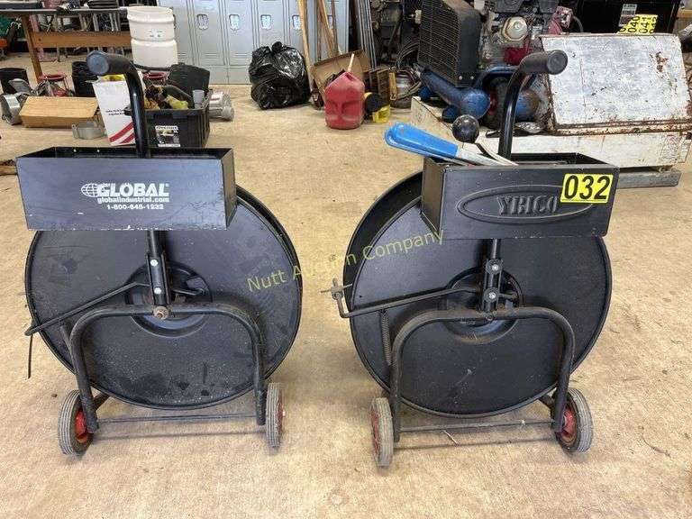 Ybico Banding tool with strapping cart Poly strapping - Nutt Auction