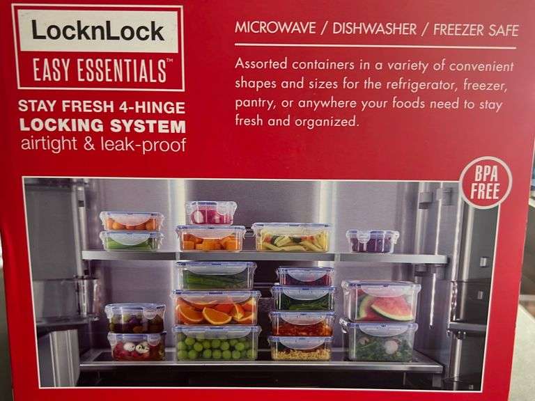 Lock n Lock 40pc Airtight Container Set - NW Asset Services