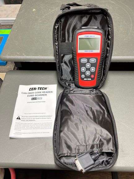 Cen Tech 98614 Can OBDII Code Reader/ EOBD Scanner - NW Asset Services