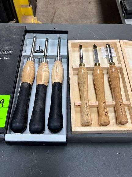 Rockler 3pc Mini Carbide Turning Tool Set & 3pc Carbide Tipped Wood ...
