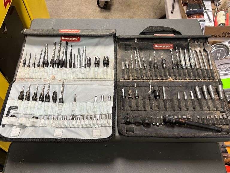 (2) Snap-On Countersink Drill Bit Kits - NW Asset Services