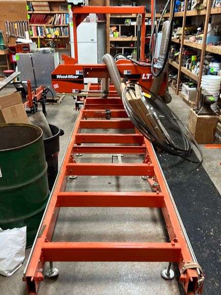 Wood-Mizer LT15 Wide Power Feed Sawmill - NW Asset Services