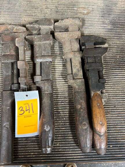 (8) Assorted Monkey Wrenches - NW Asset Services