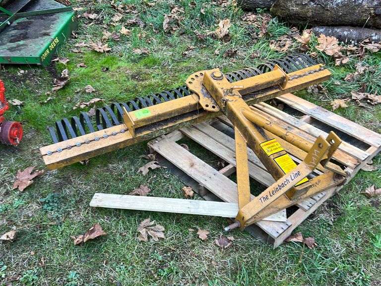 The Leinbach Line, 72" Landscape Drag Rake - NW Asset Services