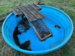 8ft Plastic Water Trough - NW Asset Services