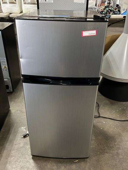 Insignia Mini Fridge w/ Top Freezer - NW Asset Services