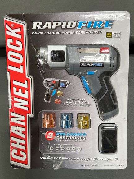 Channel Lock Rapid Fire Quick Loading Screwdriver - NW Asset Services