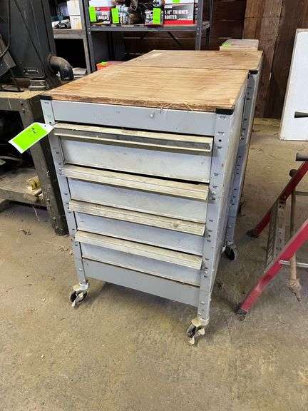 (2) 4-Drawer Roll Around Carts - NW Asset Services