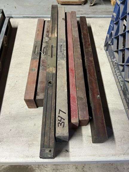 Vintage Wood Levels - NW Asset Services