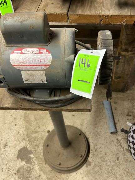 Dayton Buffer/Polisher on Stand - NW Asset Services