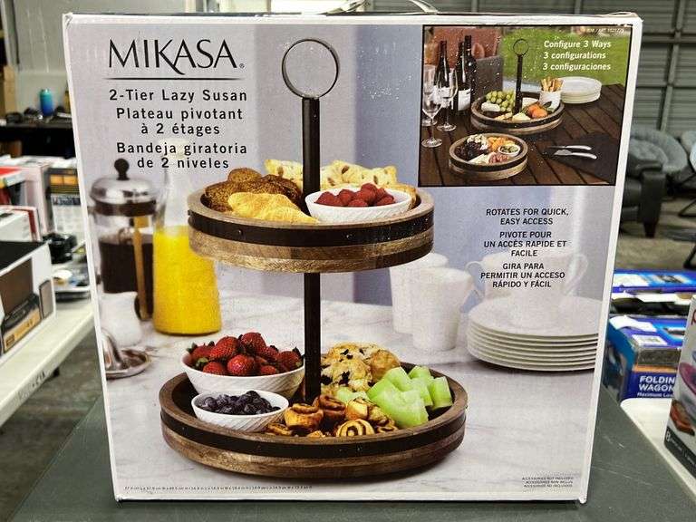 Mikasa 2 Tier Lazy Susan Nw Asset Services
