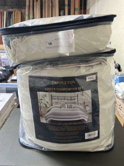 Pendleton King 5pc Comforter Set - NW Asset Services