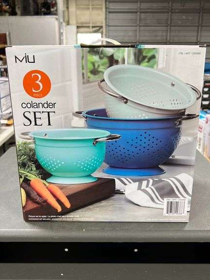 Miu 3pc Colander Set - NW Asset Services