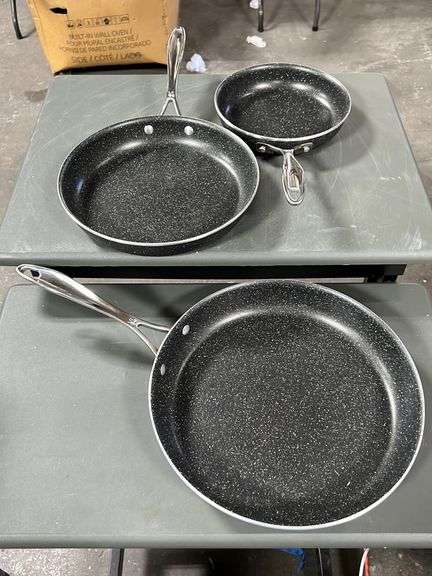 Henckels 3pc Capri Notte Granitium Ultra Durable Nonstick Coating - NW ...