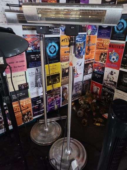 (2) XBeauty Infrared Stand Heaters - NW Asset Services