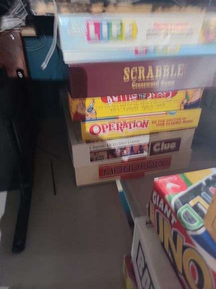 (10) Assorted Board Games - NW Asset Services