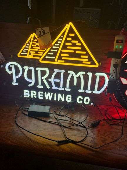 Pyramid Brewing Co. Neon Sign - NW Asset Services