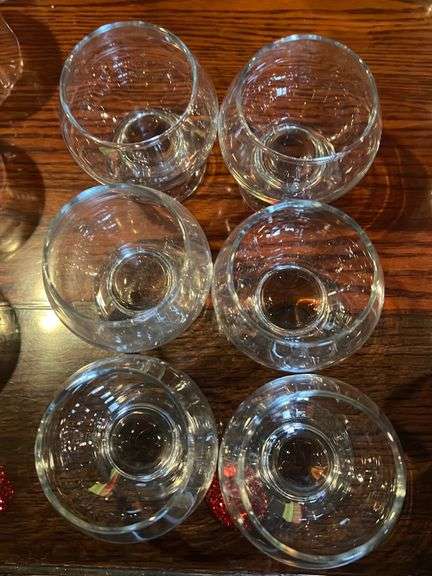 (6) Small Drinking Glasses & Glenlivet Glass - NW Asset Services