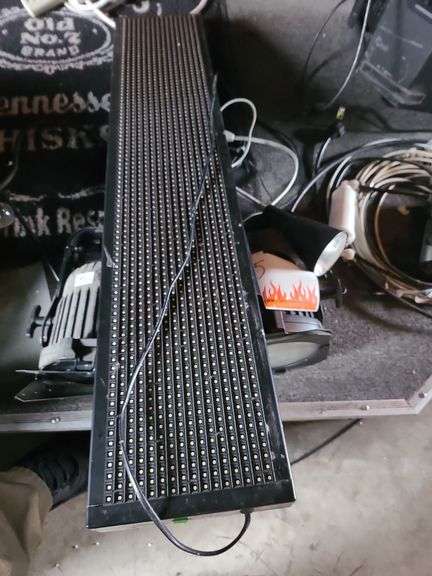 (2) Elation Lighting EPAR QW Quad RGB LED Lights, & Elation SDC-6 6-Channel Simple Controller ...