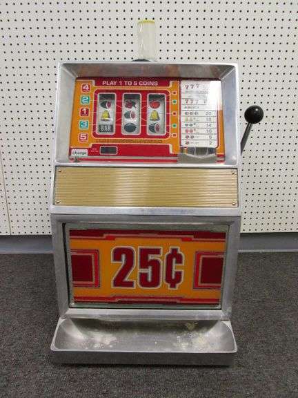 Jennings 25 Cent Electric Slot Machine - Oberman Auctions