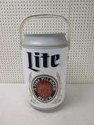 Miller Lite Can Shaped Cooler - Oberman Auctions