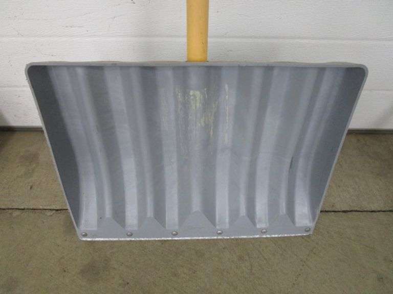 2 - Snow Shovels, Ice Scraper, Leaf Rake - Oberman Auctions