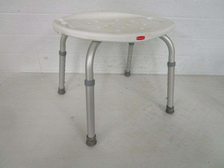 Rubbermaid Shower Stool & Cosco Step Stool - Oberman Auctions