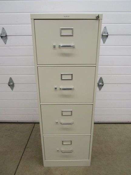 Hon Steel 4 Drawer Legal Size File Cabinet - Oberman Auctions