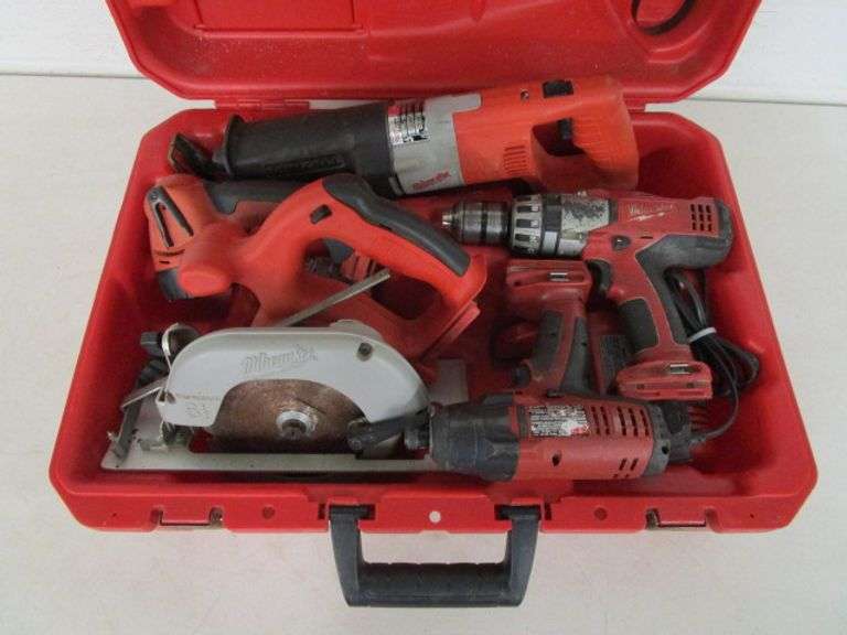 Milwaukee 18V Combo Tool Set - Oberman Auctions