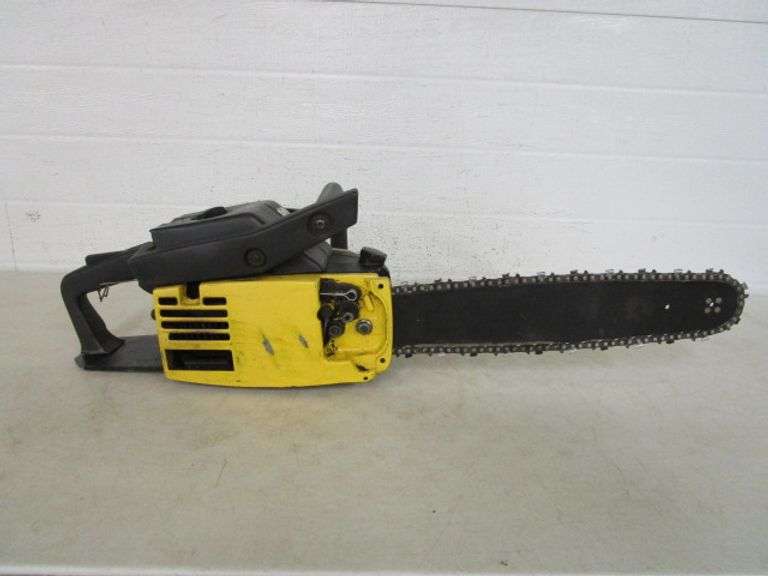McCulloch PM 605 18" Chain Saw - Oberman Auctions