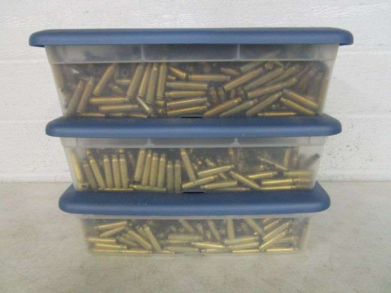 Approximately 1300 .223 Cal. Used Shell Casings - Oberman Auctions