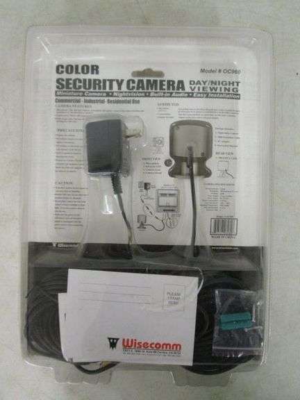 Wisecomm Color Security Camera - Oberman Auctions