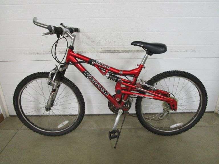 Mongoose Wired 21 Speed 24" Mountain Bicycle - Oberman Auctions