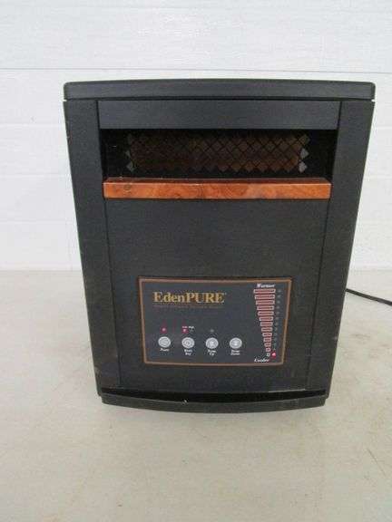 Eden Pure Gen 3 1500W Quartz Infrared Heater - Oberman Auctions