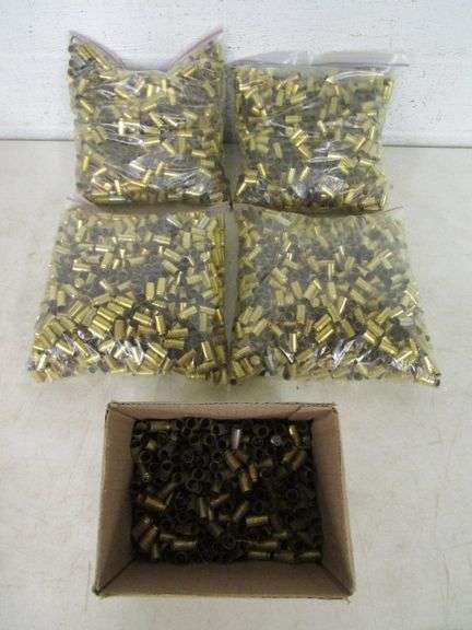 4000+ .40 S&W Used Brass Shell Casings - Oberman Auctions