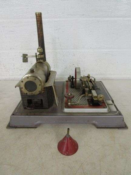 1950's Wilesco Stationary Steam Engine - Oberman Auctions