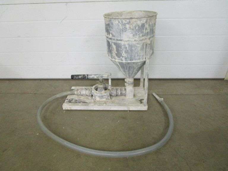 Galvanized Steel Mud Hopper - Oberman Auctions