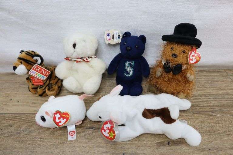 Ty And Other Plush Toys, Butch, Anna, Punxsutawney Phil 2005, Gund 1984 ...
