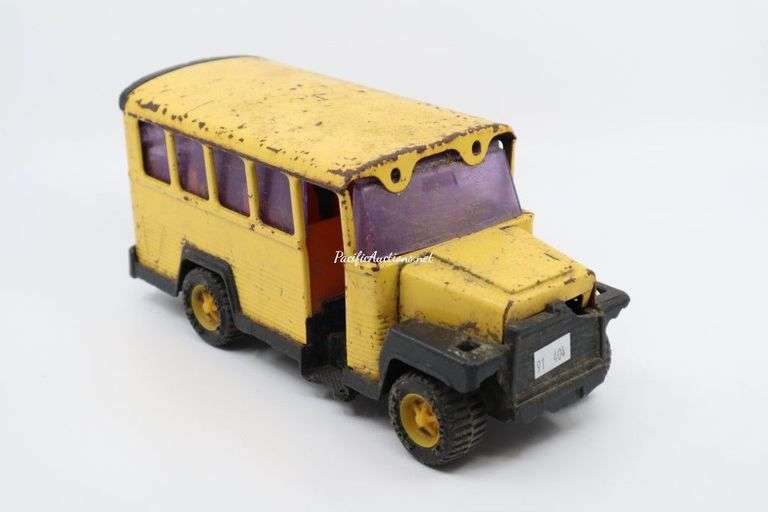 Pair Of Buddy L Diecast School Buses, 1981 Buddy L School Bus China ...