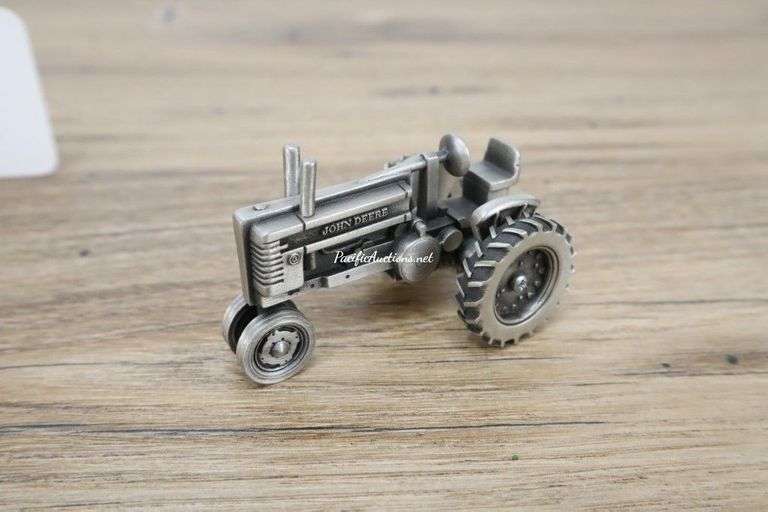 John Deere G Two-Cylinder Pewter Tractor 1/43 Spec Cast Toy Jdm-003 ...