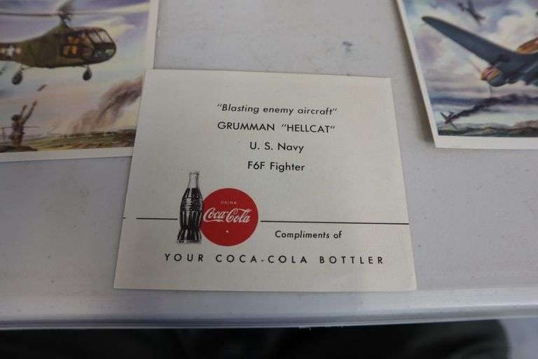 1940 AMERICA'S FIGHTING PLANES IN ACTION A SET OF 20 PLANES IN FULL ...