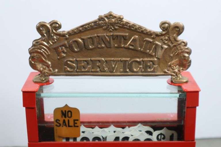 COCA COLA BRANDED CASH REGISTER, 16X10X17", THE NAT'L CASH REG. CO ...