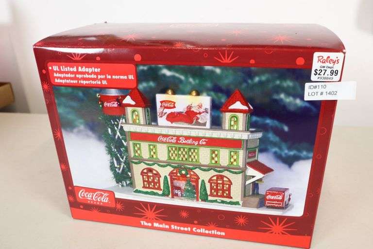 COCA COLA MAIN STREET COLLECTION BOTTLING COMPANY, NEW IN BOX ...