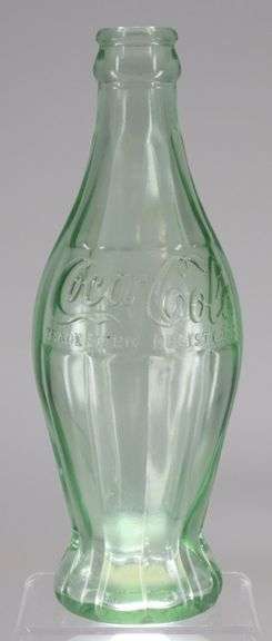 1915-1965 GREEN GLASS COCA COLA BOTTLE ATLANTA GA 50TH ROOT PATENT ...