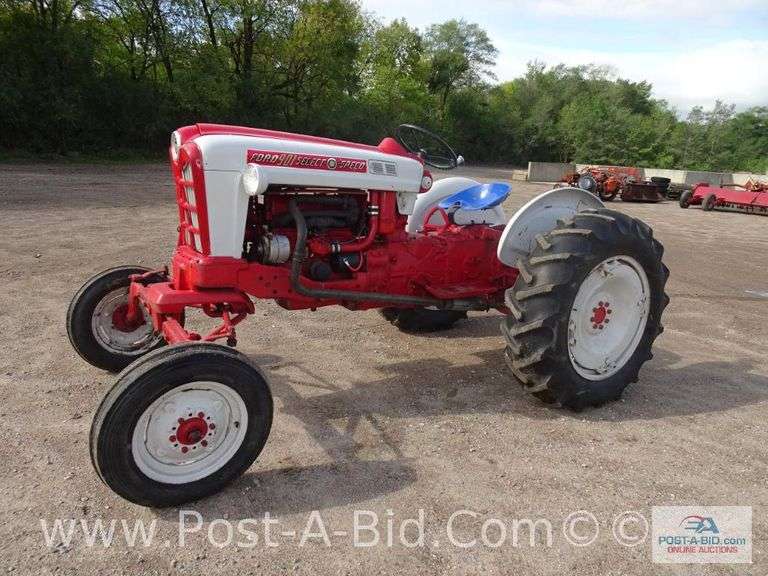 1959 Ford 901 Select-O-Speed Wide Front Tractor, W - Elsenpeter ...