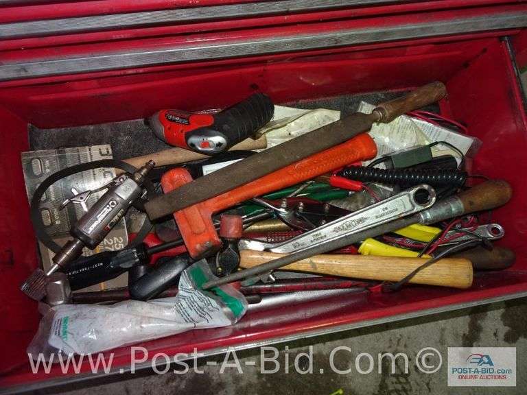 Craftsman Upper Tool Box, - Elsenpeter Auctions & Real Estate, Inc. dba ...