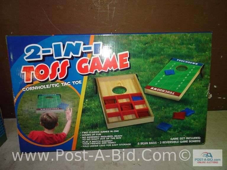 Box Yard Games, 2-n-1 Toss Gam - Elsenpeter Auctions & Real Estate, Inc ...
