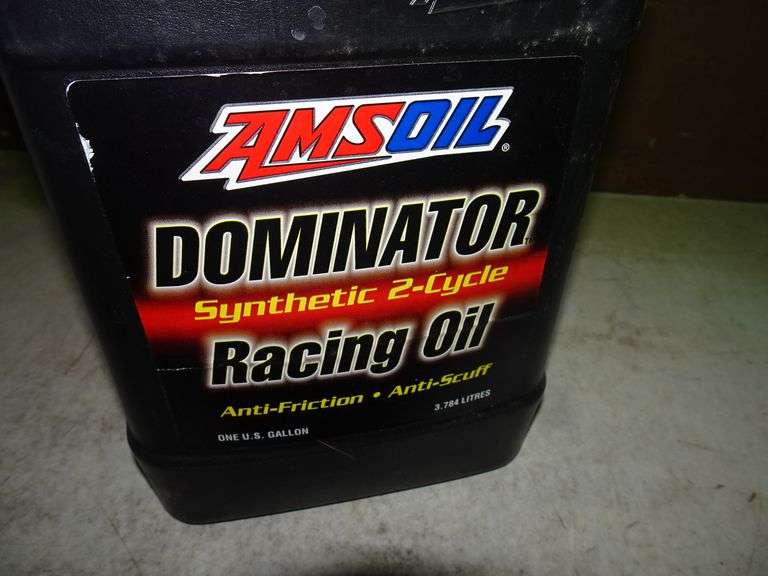 Amsoil Dominator Synthetic 2-Cycle Racing Oil - Elsenpeter Auctions ...