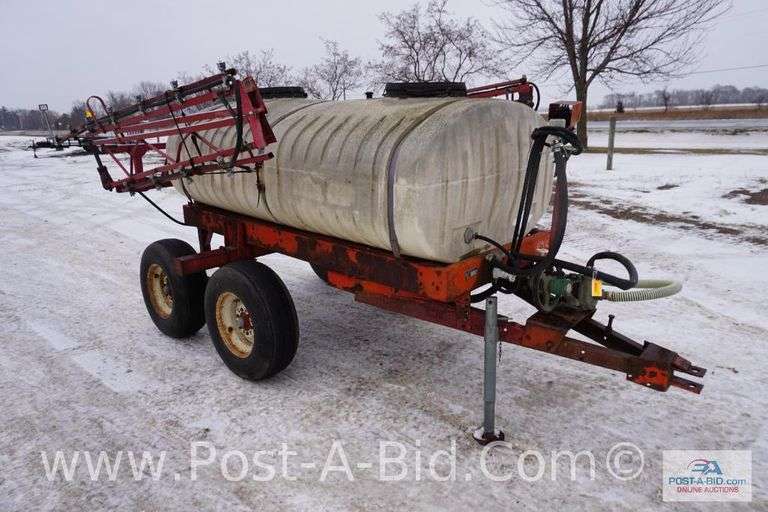 Hardi 600 Gallon Sprayer With - Elsenpeter Auctions & Real Estate, Inc ...